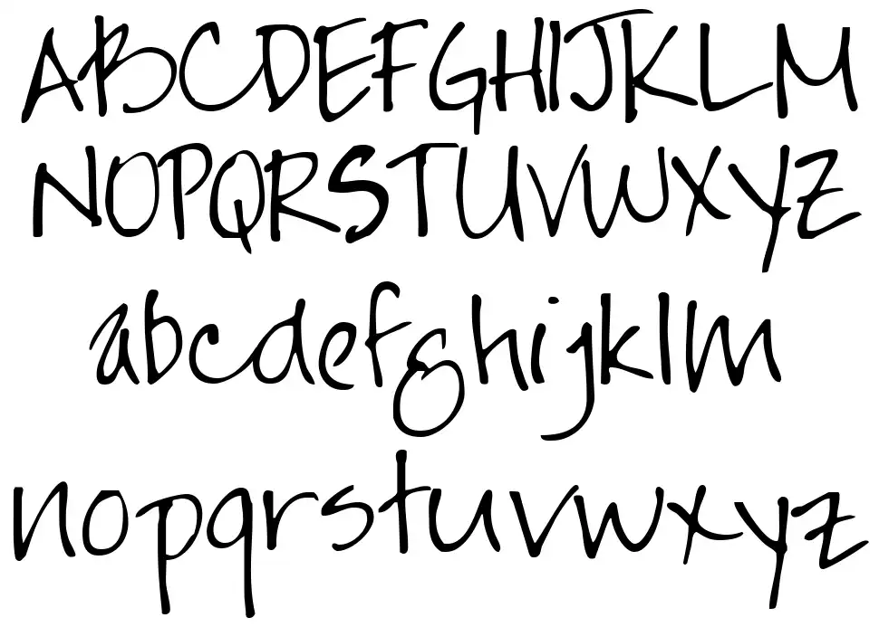 Jayne Print font by Font Garden | FontRiver