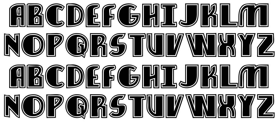Jazz Club font by Woodcutter | FontRiver