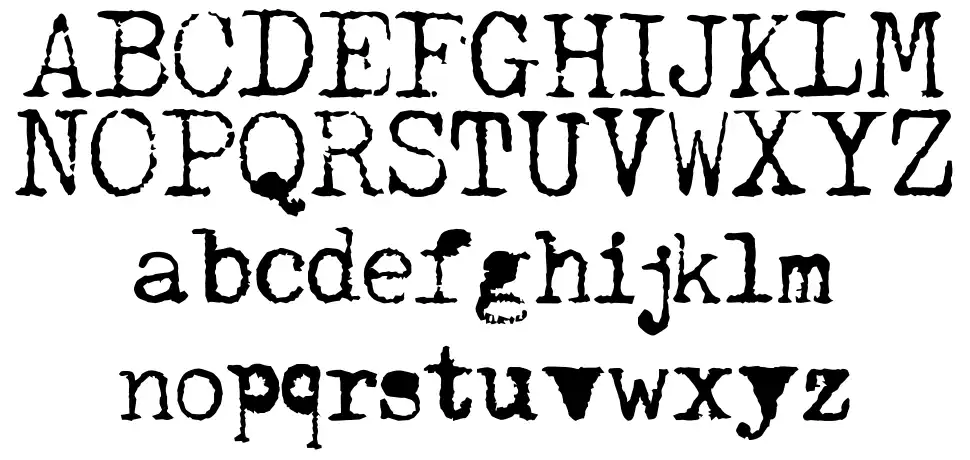 JCAguirreP - Old Type font by Juan Carlos Aguirre Pinedo | FontRiver