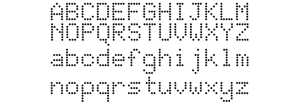 JD LCD Rounded font by Jecko Development | FontRiver