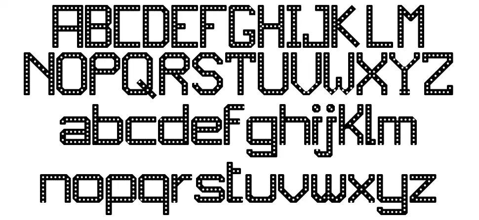 JD RevLED font by Jecko Development | FontRiver