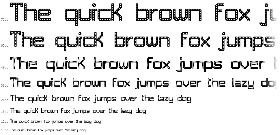 JD RevLED font by Jecko Development | FontRiver