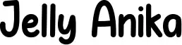 Jelly Anika font by EFOS Studio | FontRiver