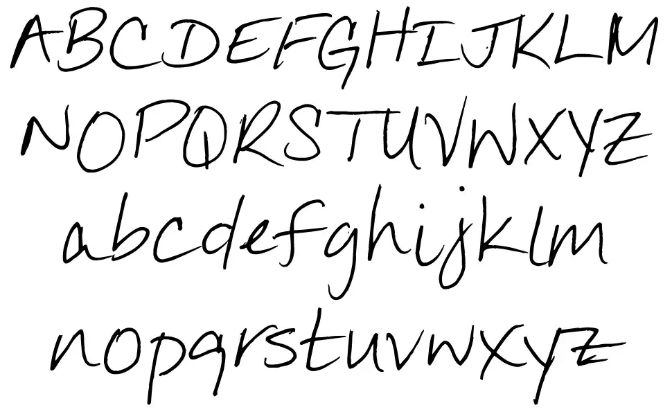 Jennilyn's Everyday font by FontPanda | FontRiver