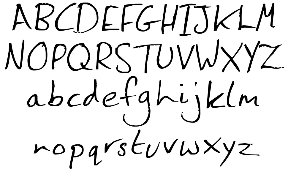 Jenny Hand font by Jenny Sandwich | FontRiver