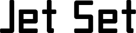 Jet Set font by Captain Falcon - FontRiver