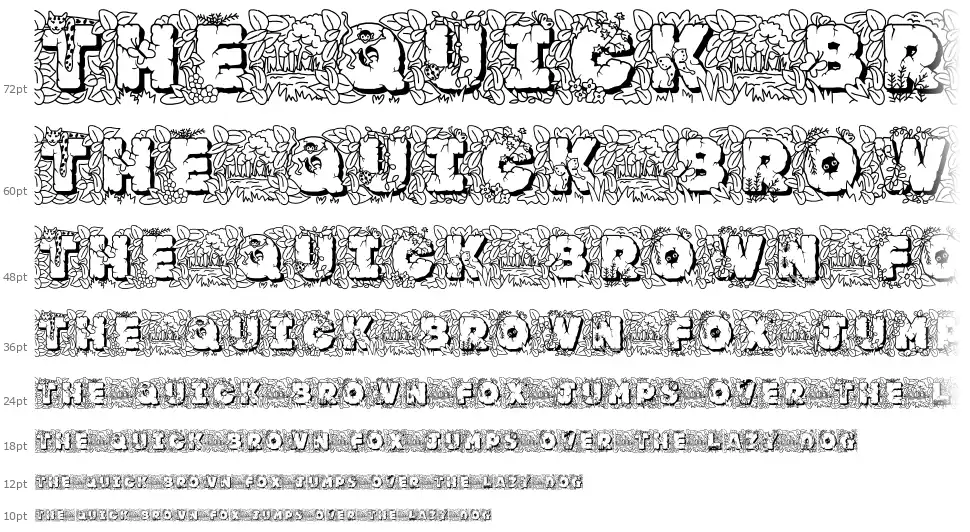 JF Jungle Rock font by Jester Font Studio | FontRiver