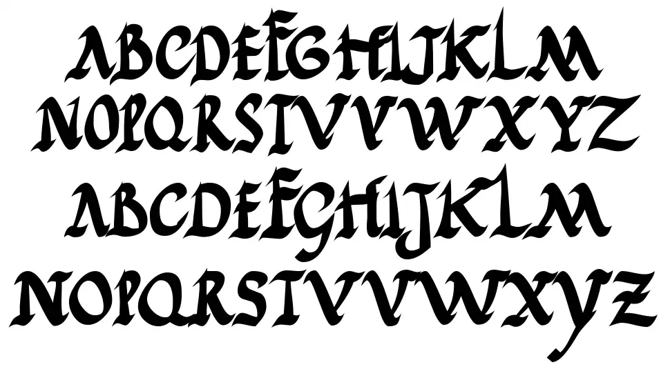 JGJ Roman Rustic font by Jeffrey Glen Jackson - FontRiver