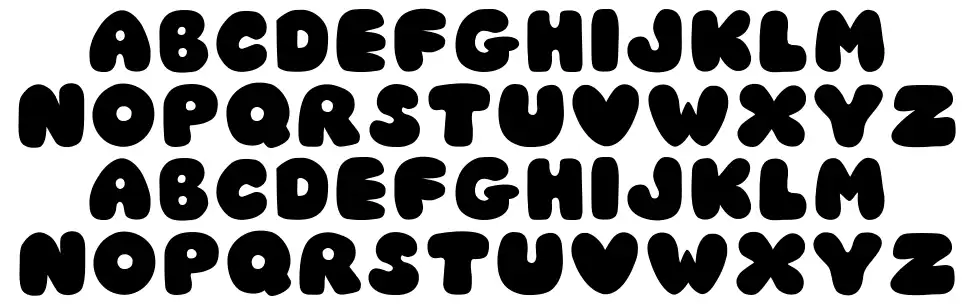 JI Chubby / Chunky Caps font by Jeri Ingalls | FontRiver