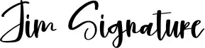Jim Signature font by scratchones | FontRiver
