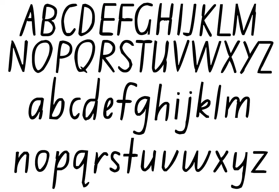 Jimmy Flashcard font by FontPanda | FontRiver