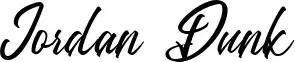 Jordan Dunk font by Creatype Studio | FontRiver
