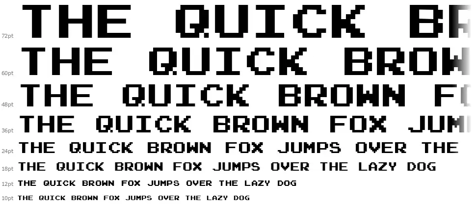 Joystix font by Typodermic Fonts | FontRiver