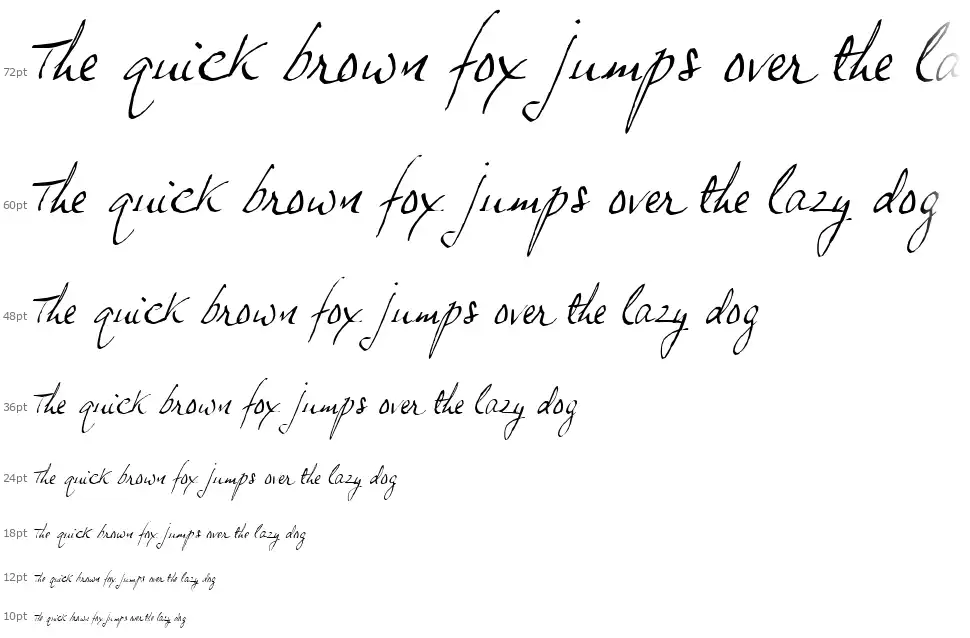 JP Hand Slanted font by Jonathan Paterson | FontRiver