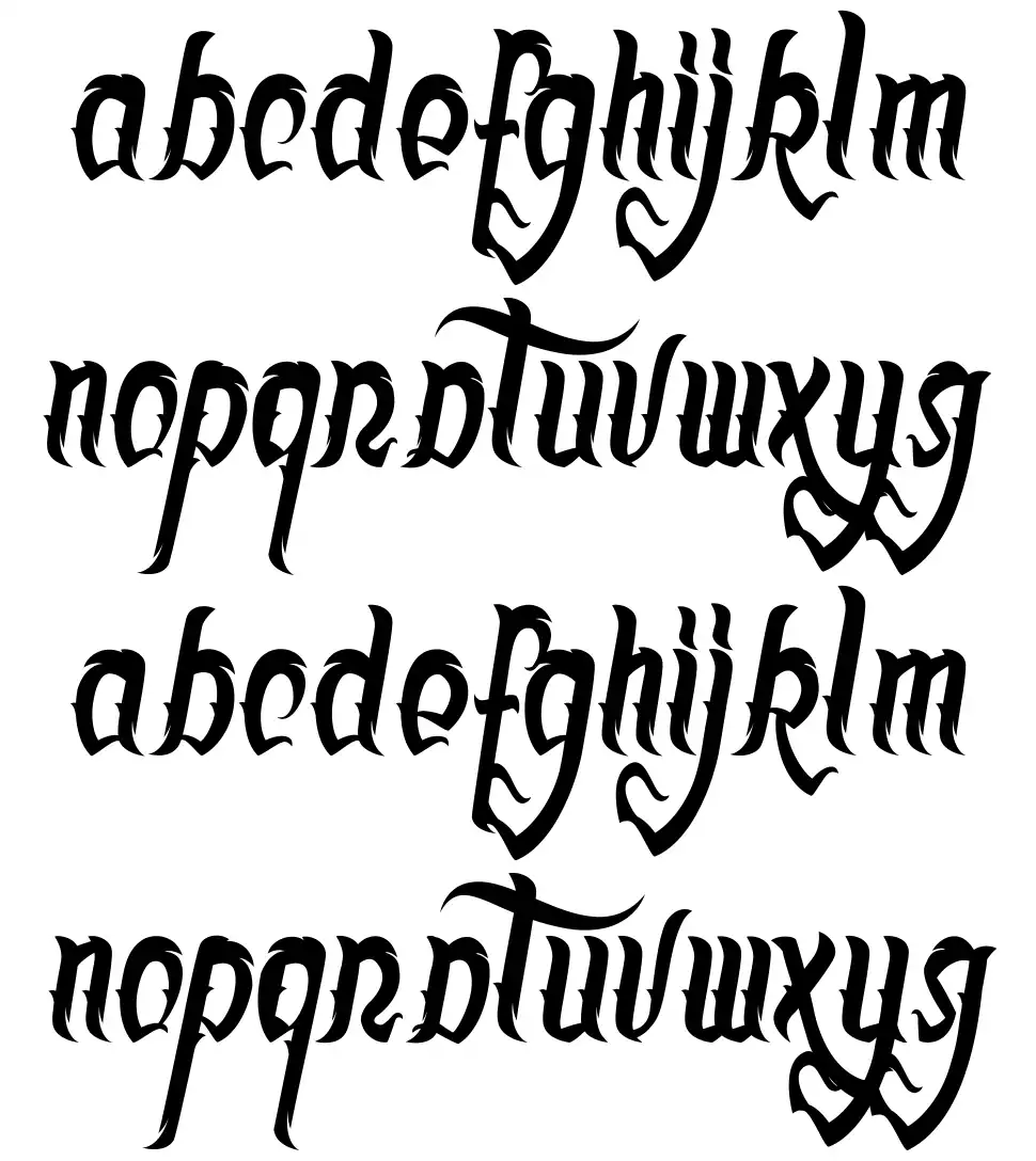 Juart font by Juart Little | FontRiver