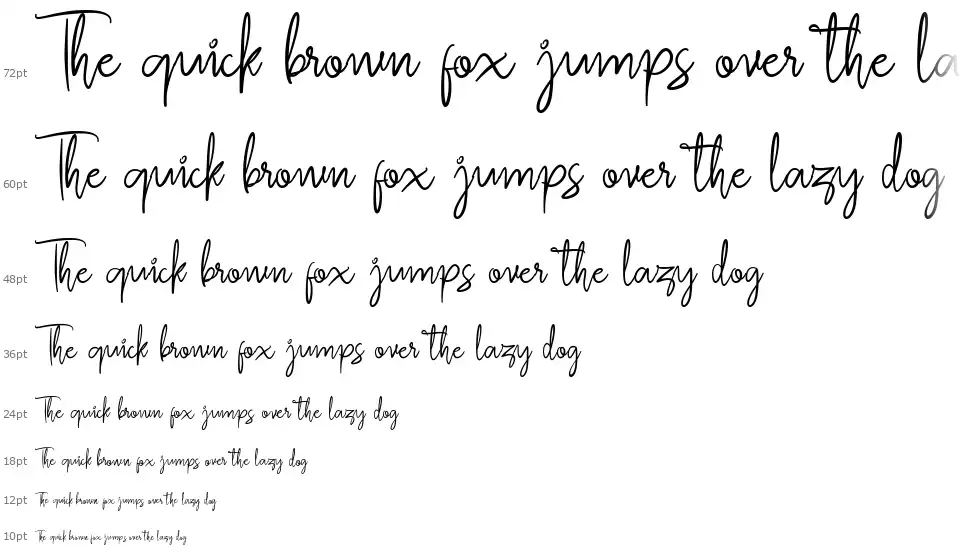 Jullia Script font by ketikata std | FontRiver