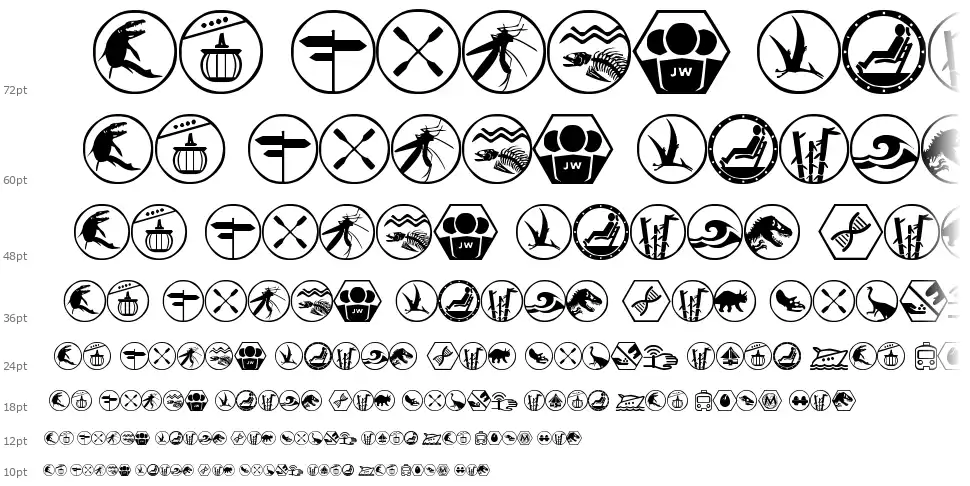 Jurassic World font by The Wondermaker | FontRiver