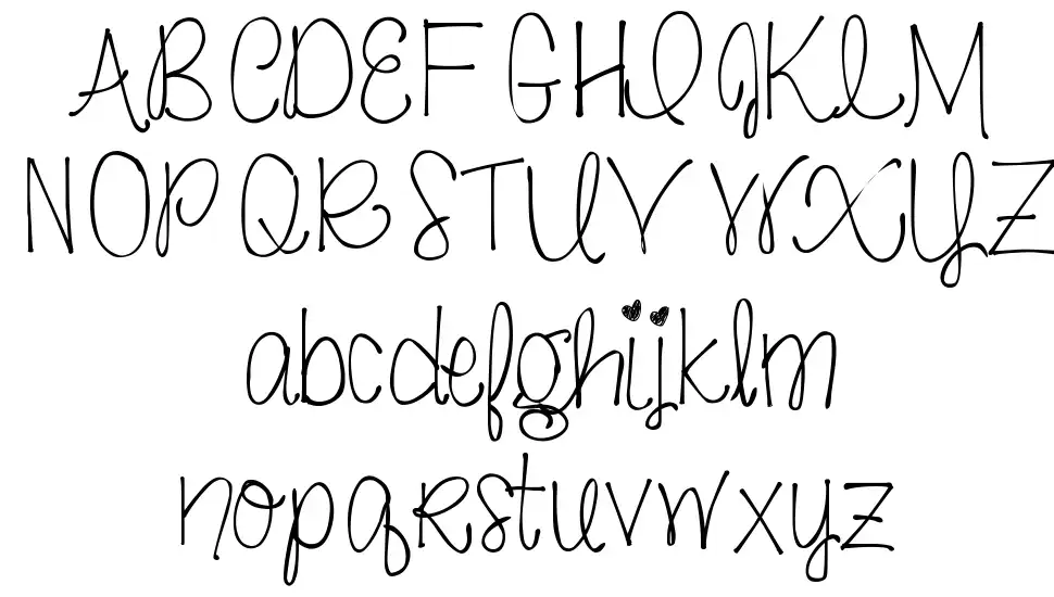 Just Beautiful Simplicity font by MonkeyRoodles Fonts | FontRiver