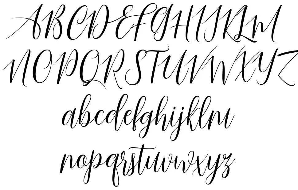 Just Married font by Chaidir Gata | FontRiver