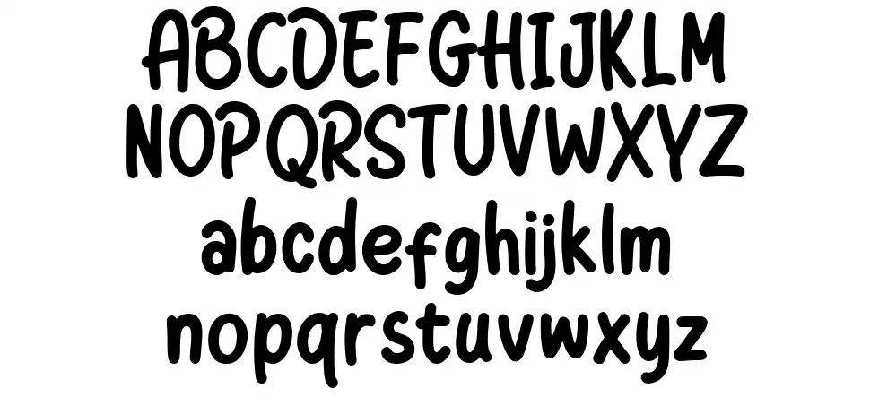 Just Squash font by Hanzel Space | FontRiver