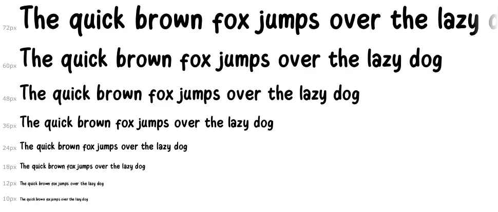 Just Squash font by Hanzel Space | FontRiver