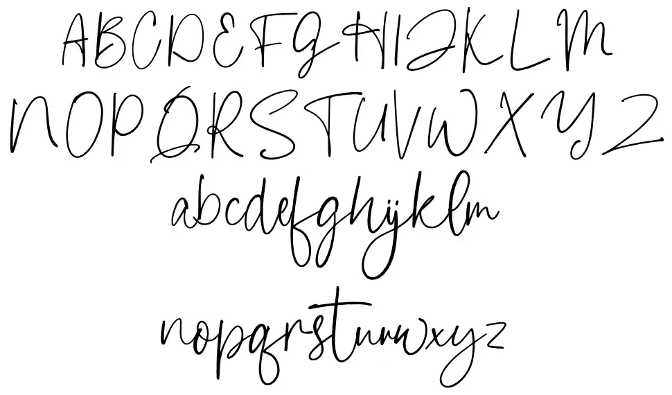 Just Write font by The Ocean Studio - Laire Banyu Sandi Pawenang ...