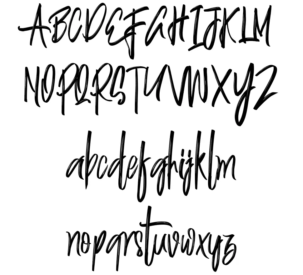 Justin font by Ari Fadli | FontRiver