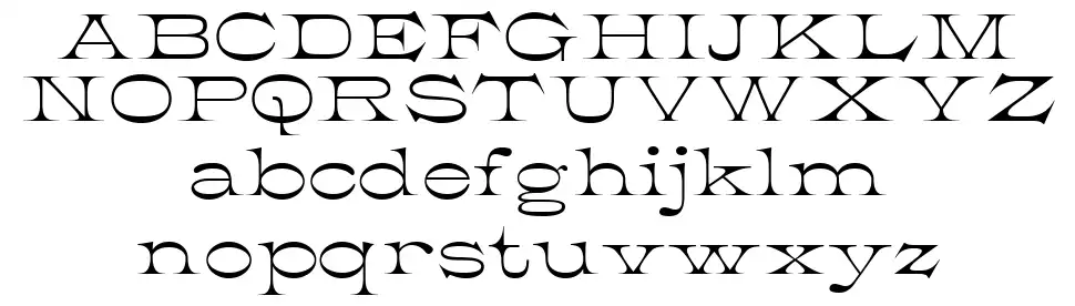 K22 Athenian Wide font by Toto | FontRiver
