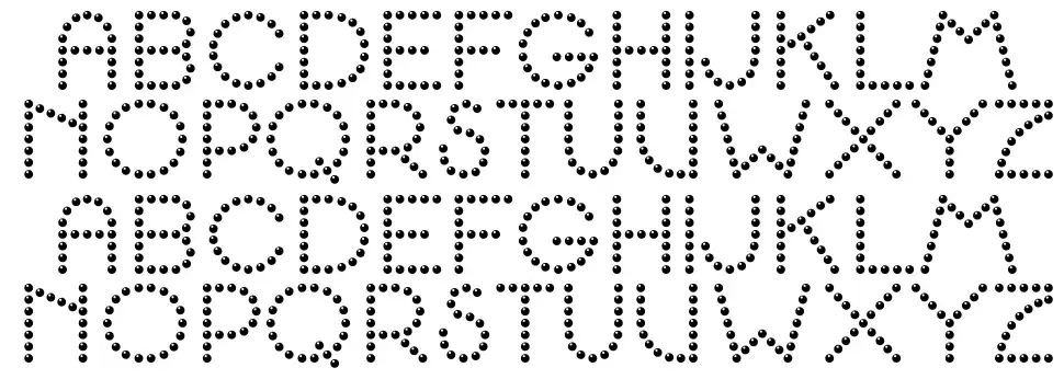 K22 Spotty Face font by Toto | FontRiver