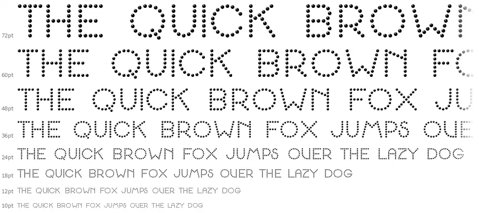 K22 Spotty Face font by Toto | FontRiver