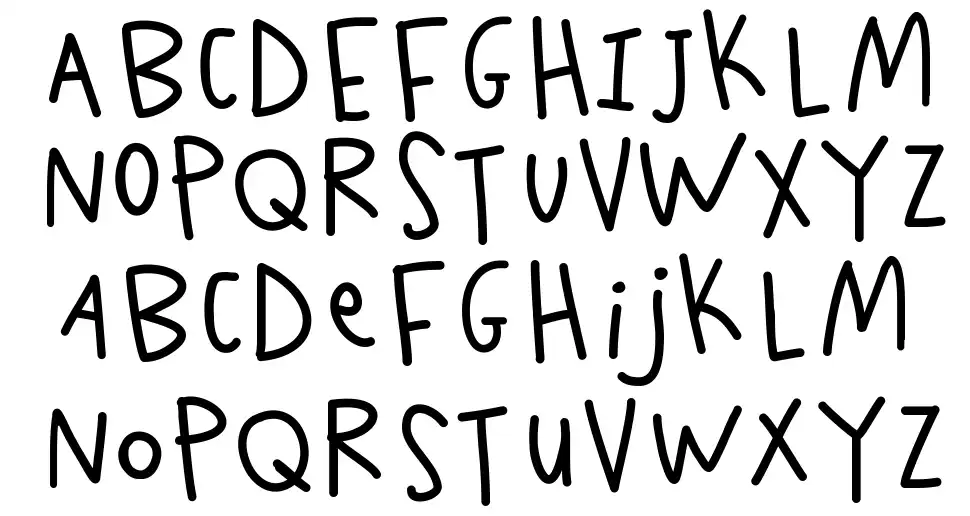K26 Scribble Scrawl font by K26 Fonts | FontRiver