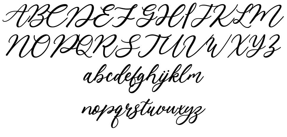 Kailey Latief font by Balpirick Studio | FontRiver