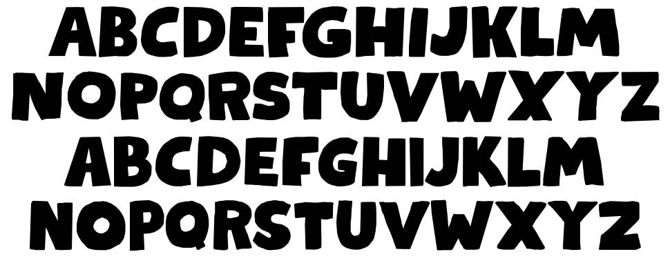 Kapsalon Print font by Hanoded | FontRiver