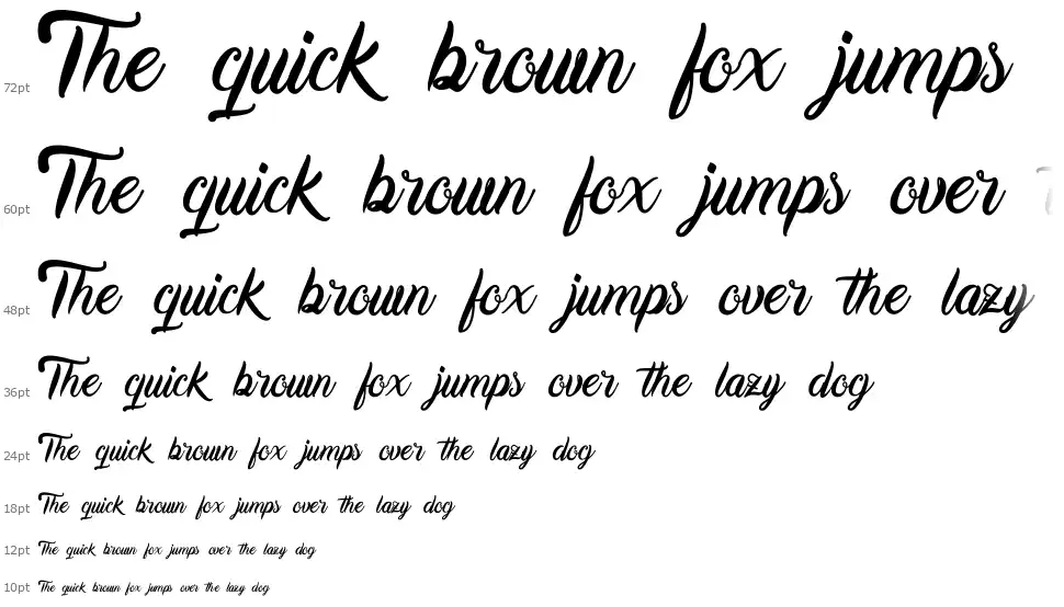 Karmila Script Schriftart zum kostenlosen Download