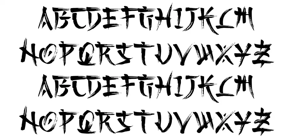 Kashima Brush font by Abo Daniel | FontRiver