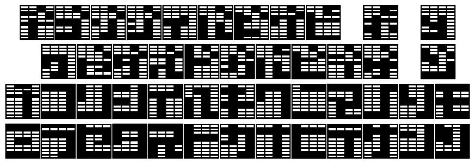 Katakana, block font by Inoue Yoshikazu | FontRiver
