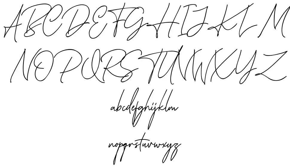 Katherine font by Saridezra | FontRiver