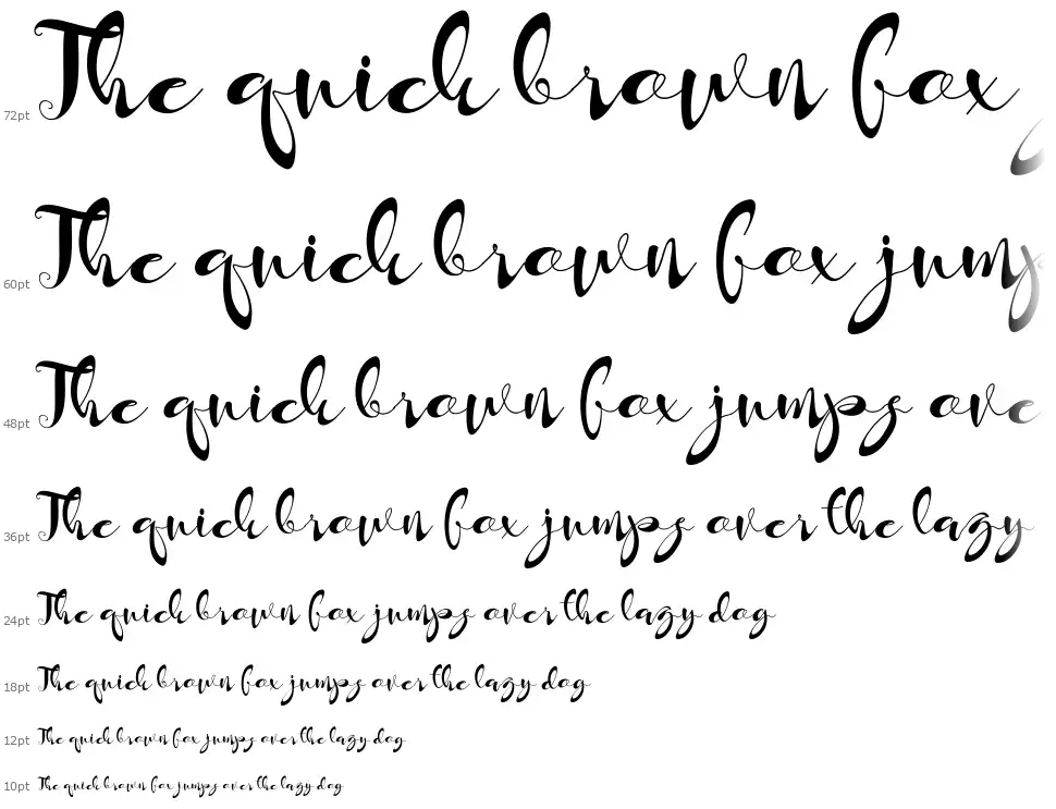 Kayla font by Muhammad Akbar | FontRiver