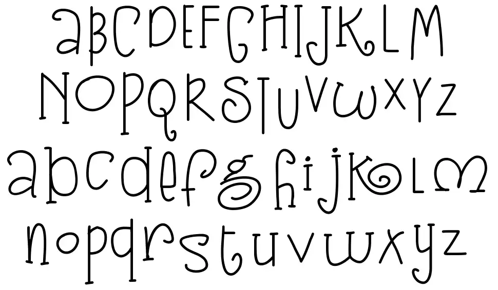 KB3 Sugarplum Swirls font by K26 Fonts | FontRiver