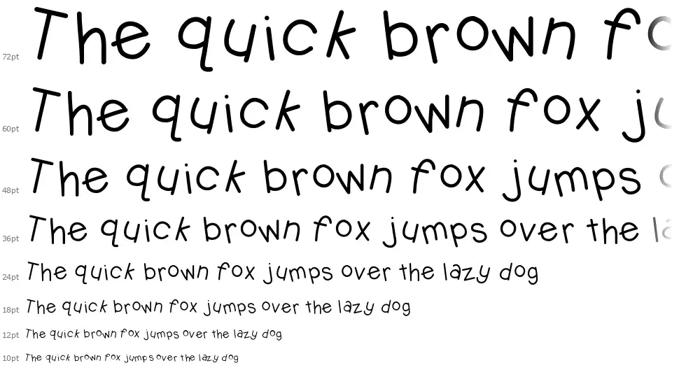 KB Jellybean font by Khrys Bosland | FontRiver