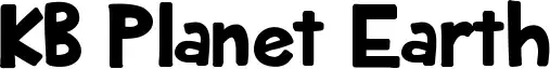 KB Planet Earth font by Khrys Bosland | FontRiver