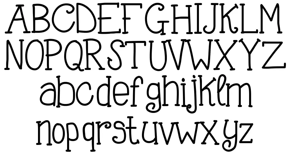 KB The Silent Night font by Khrys Bosland | FontRiver