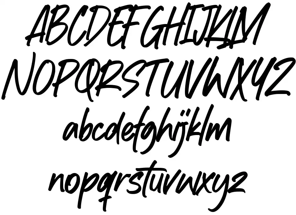 Keanutty font by Gassstype | FontRiver