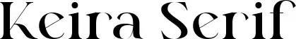 Keira Serif font by Youthlabs Studio | FontRiver