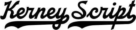 Kerney Script font by Måns Grebäck | FontRiver