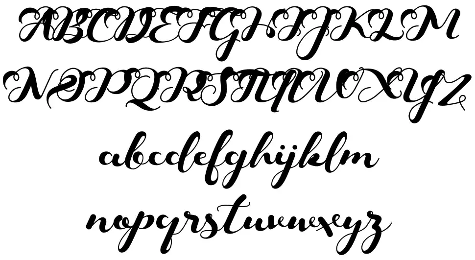 Keshia font by PutraCetol Studio | FontRiver