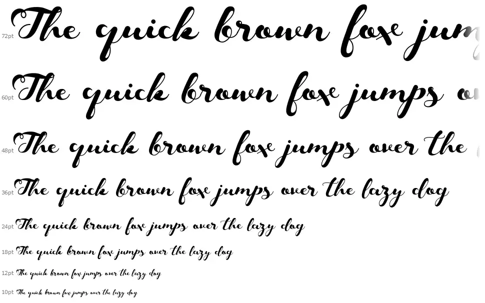 Keshia font by PutraCetol Studio | FontRiver
