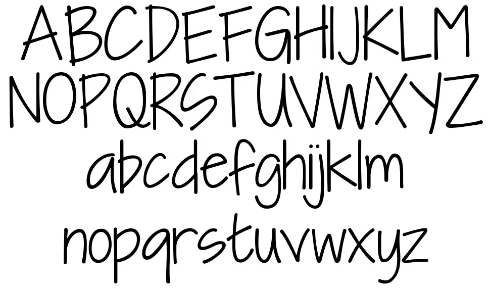 KG I Need A Font font by Kimberly Geswein | FontRiver