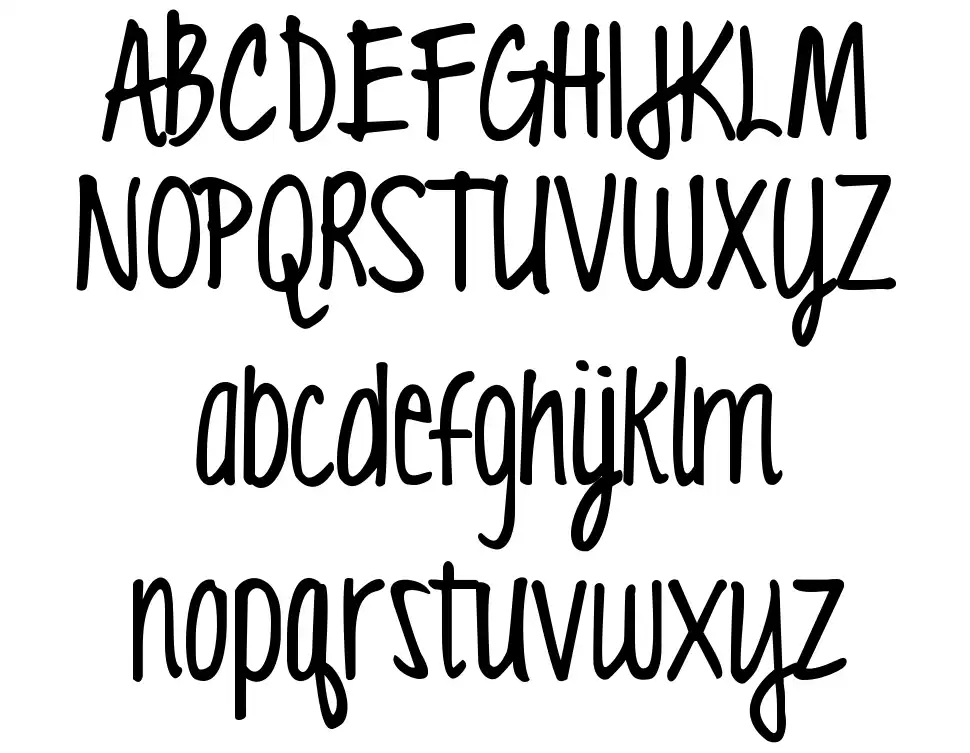 KG Love You Through It font by Kimberly Geswein | FontRiver