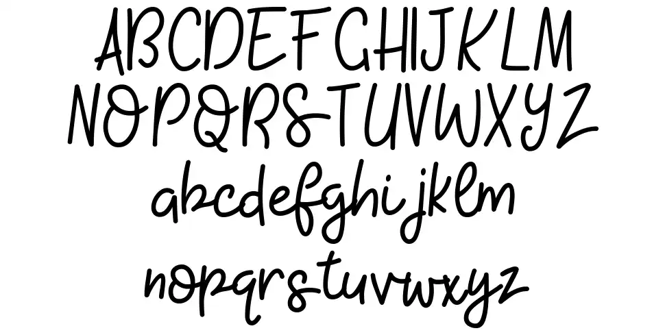 KH Blackline Script font by Kristy Hatswell | FontRiver